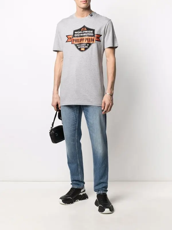 Philipp Plein Slogan-print Cotton T-shirt