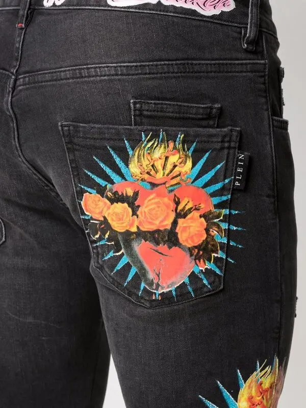 Philipp Plein Straight-leg Jeans