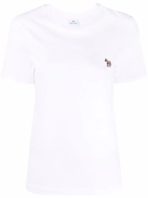 Paul Smith Logo-patch T-shirt - White
