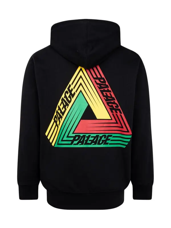 PALACE Tri-dart Drawstring Hoodie - Black