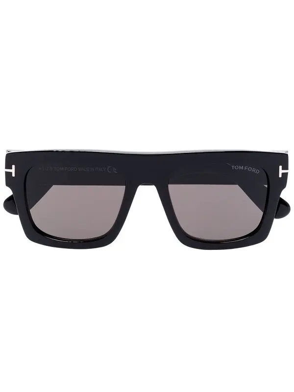 TOM FORD Ft0711 Square-frame Sunglasses - Black