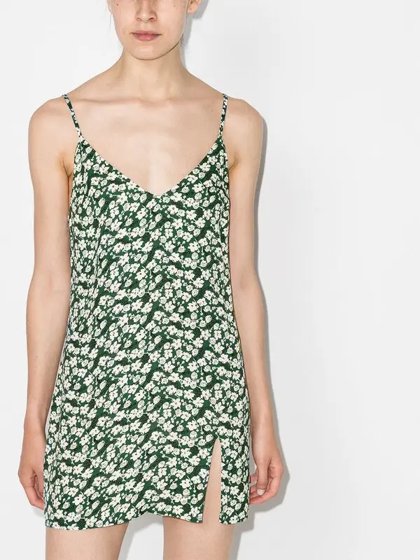 REFORMATION Marlowe Floral-print Minidress