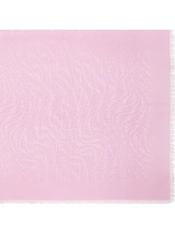 Fendi Ff-motif Shawl Scarf