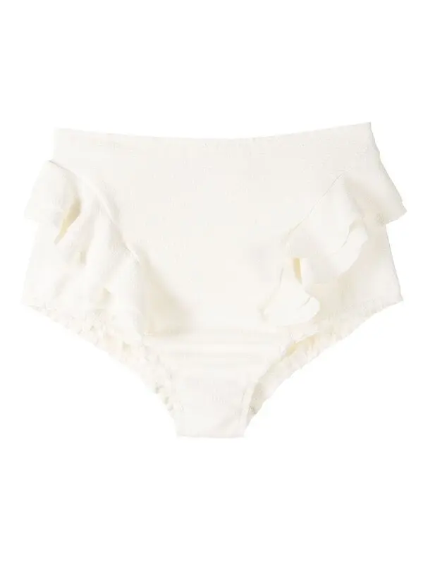 CLUBE BOSSA Hopi High-rise Bikini Bottoms - White