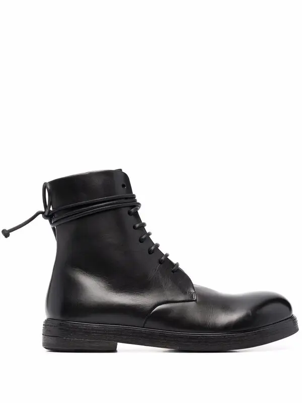 Marsèll Zucca Zeppa Combat Boots - Black