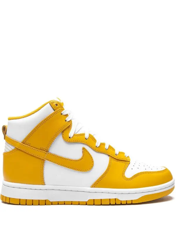 Nike Dunk High Sneakers - Yellow