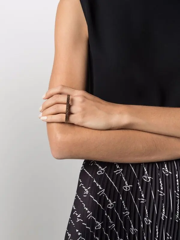 Versace Greca Knuckleduster Ring