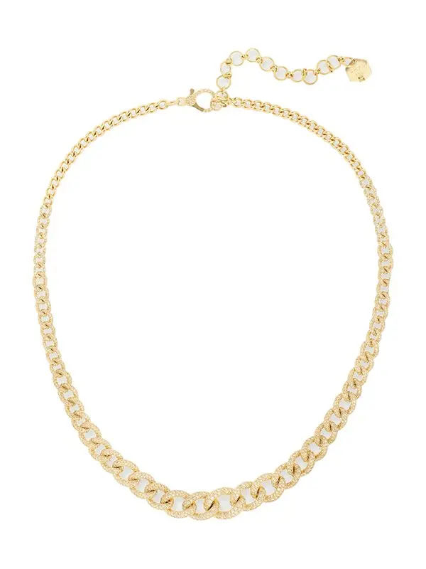 Shay 18-karat Diamond Link Necklace - Gold