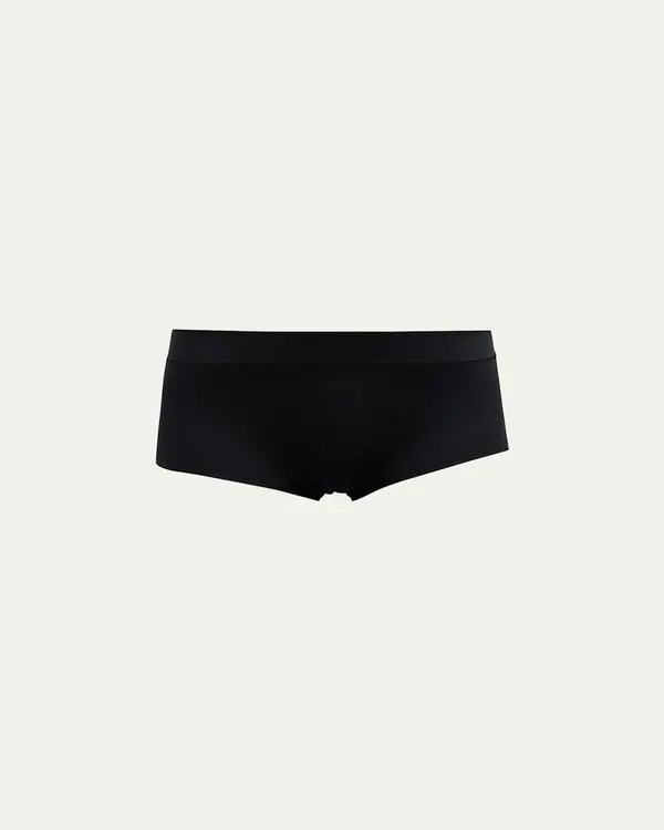Chantelle Soft Stretch Boyshort Briefs - Black