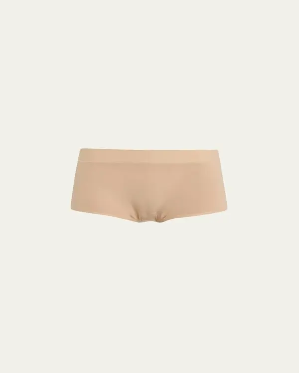 Chantelle Soft Stretch Boyshort Briefs - Nude