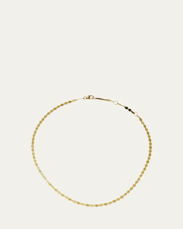 Lana Jewelry 14k Bond Nude Chain Choker Necklace - Gold