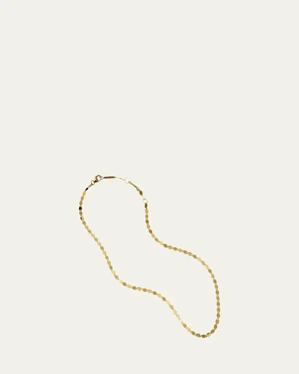 Lana Jewelry 14k Bond Nude Chain Choker Necklace - Gold