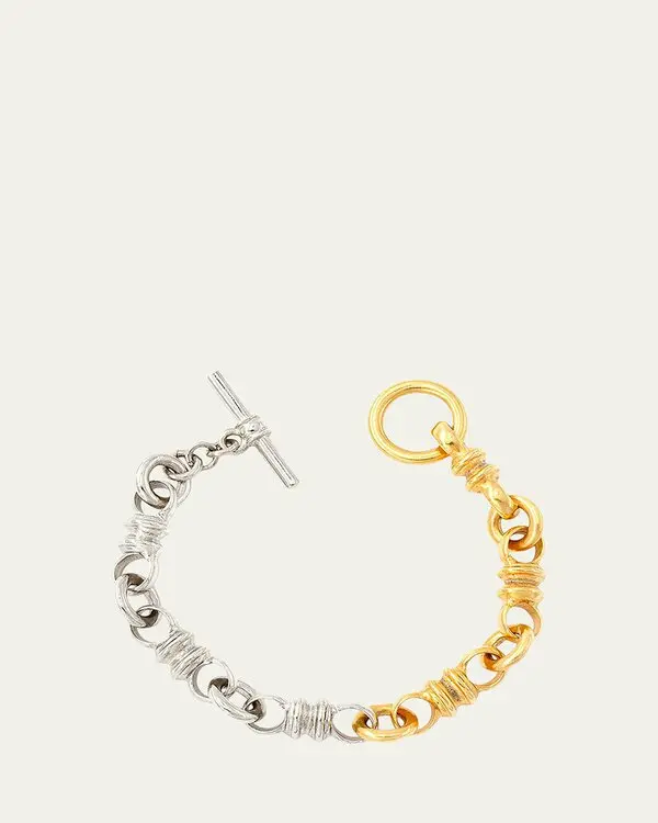 BEN-AMUN Two-tone Link Bracelet