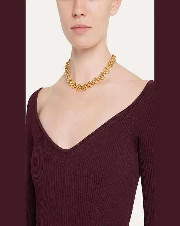 BEN-AMUN Round-link Chain Necklace