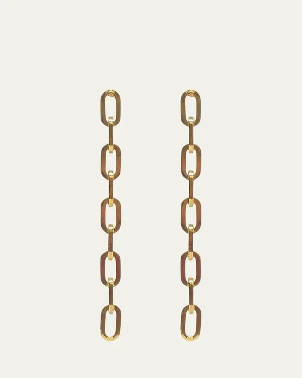 BEN-AMUN Chain Dangle Earrings