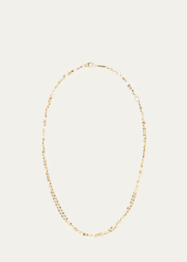 Lana Jewelry 14k Blake Two-strand Choker Chain Necklace - Gold
