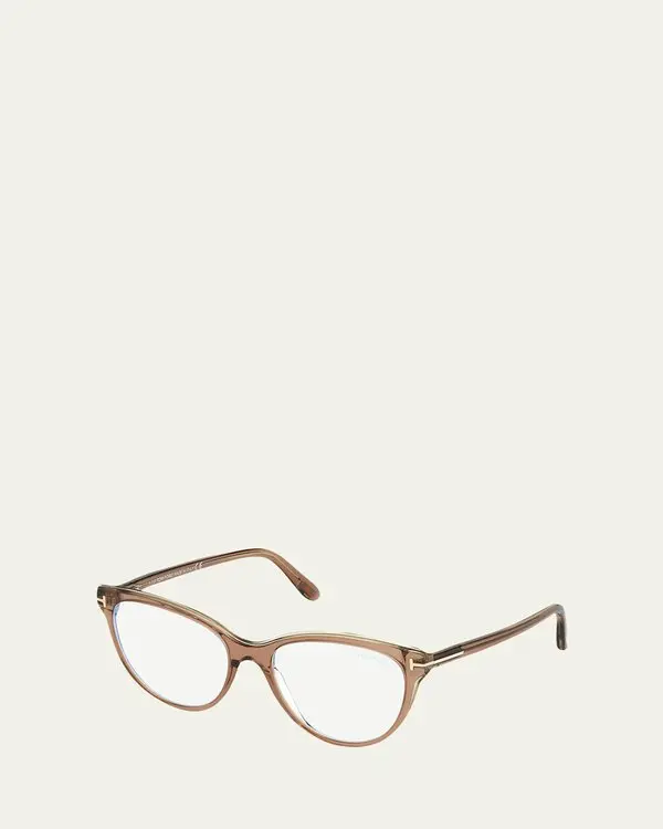 TOM FORD Cat-eye Optical Frames - Light Brown