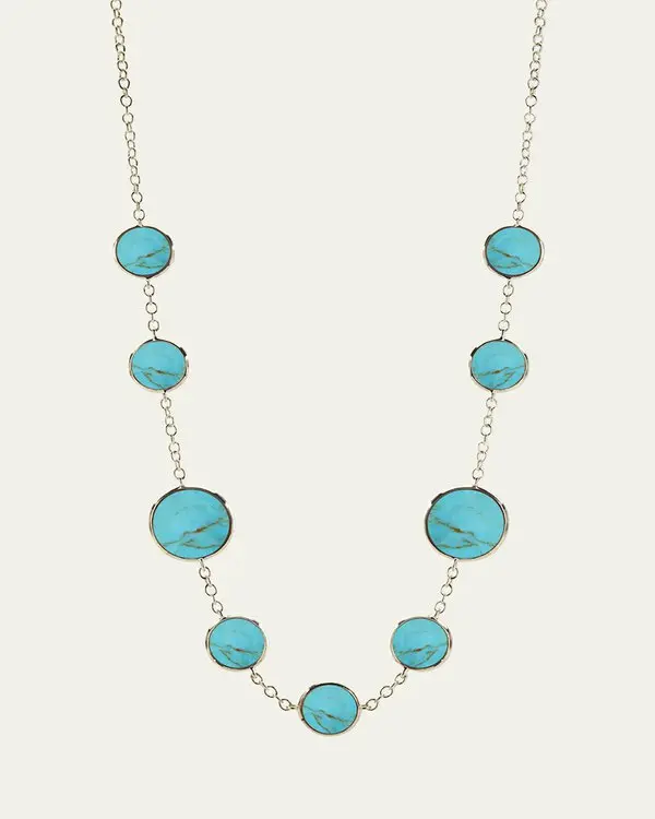 Ippolita Multi Stone Necklace In 18k Gold - Turquoise