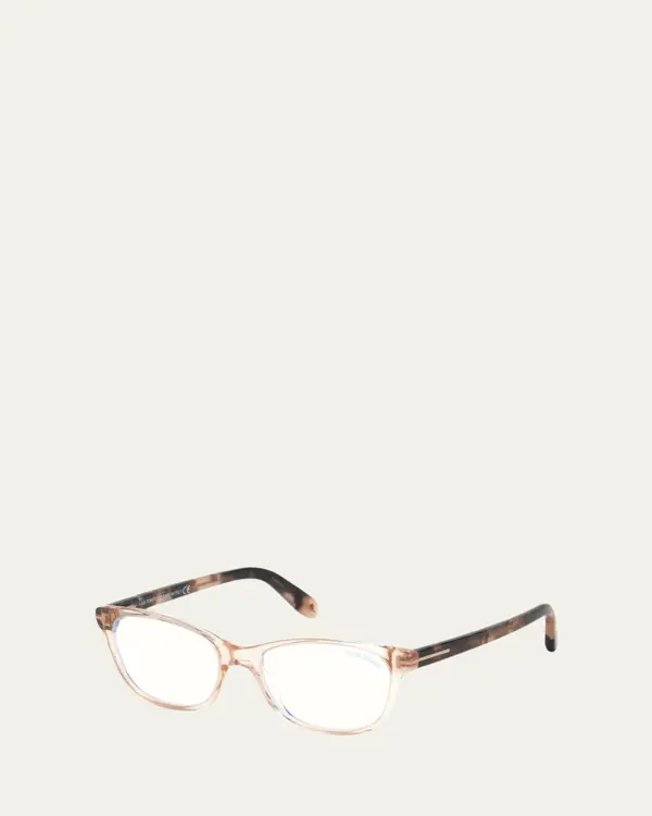 TOM FORD Square Optical Frames - Pink