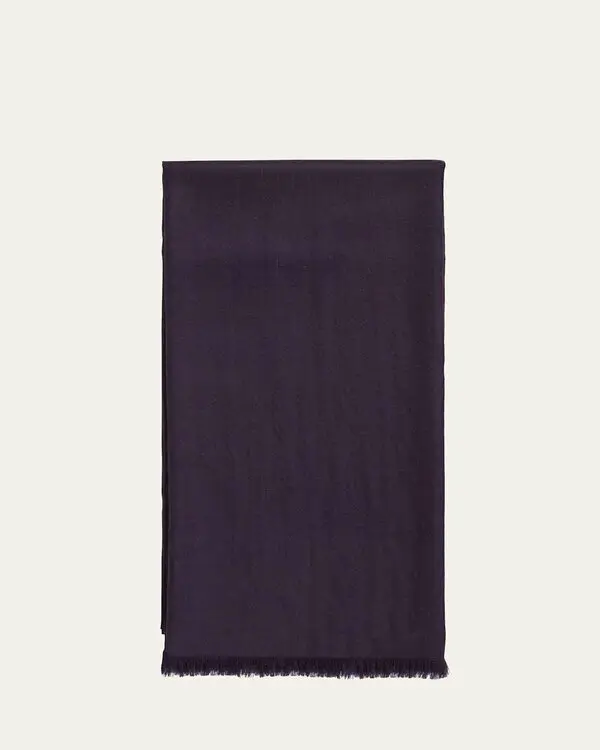 Sofia Cashmere Lightweight Cashmere Scarf - Currant