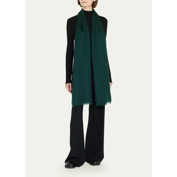 Sofia Cashmere Lightweight Cashmere Scarf - Emerald
