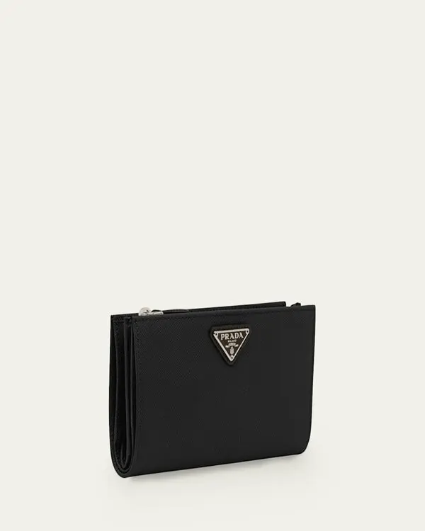 Prada Long Saffiano Wallet - Nero