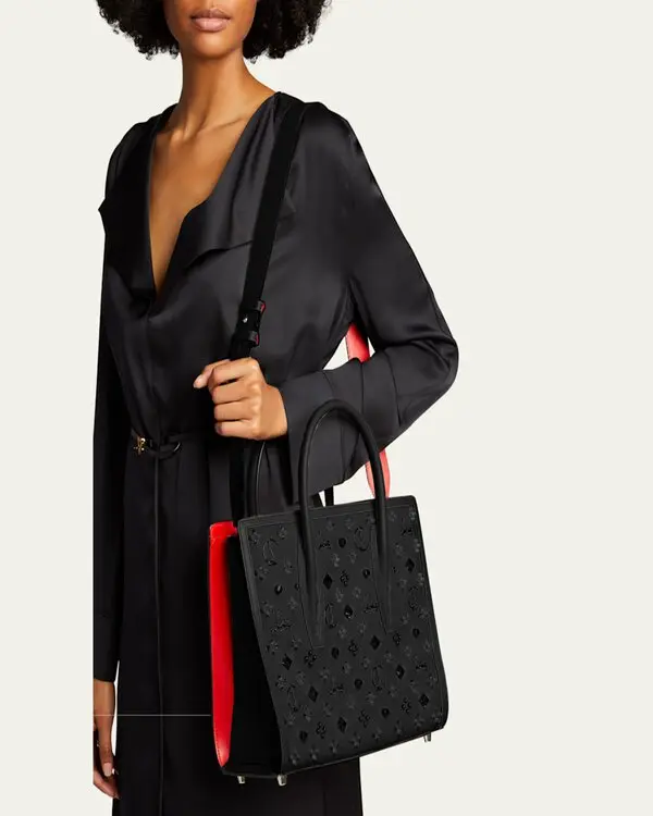 CHRISTIAN LOUBOUTIN Paloma Medium Tote - Black