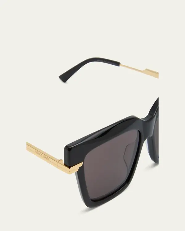 Bottega Veneta Acetate Cat-eye Sunglasses - Transparent Light Yellow