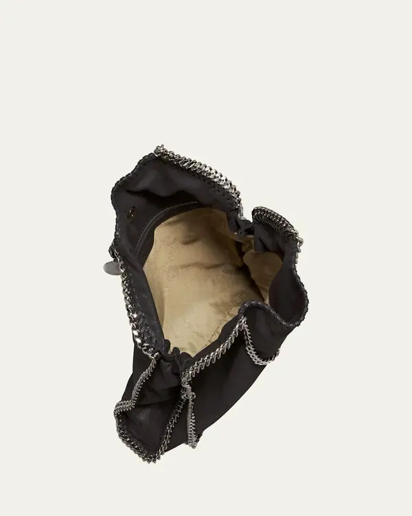 Stella McCartney Falabella Shaggy Deer Tote Bag - Black