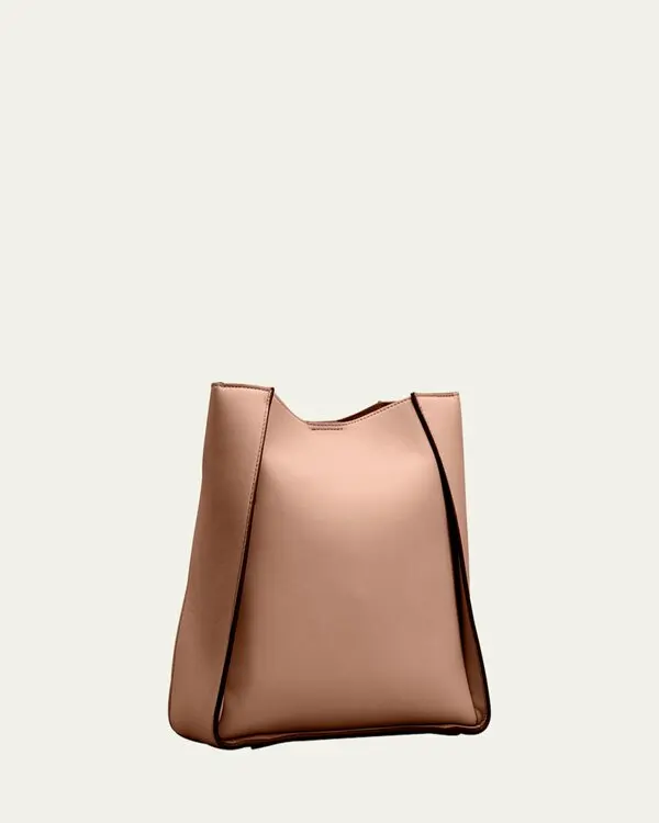 Stella McCartney Mini Logo Bucket Crossbody Bag - Moss