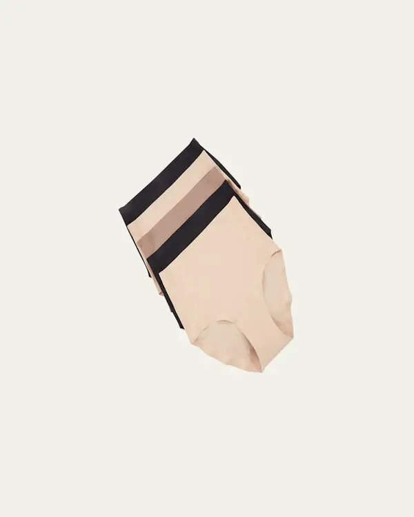 Chantelle 5-pack Soft-stretch Full Bikini Briefs