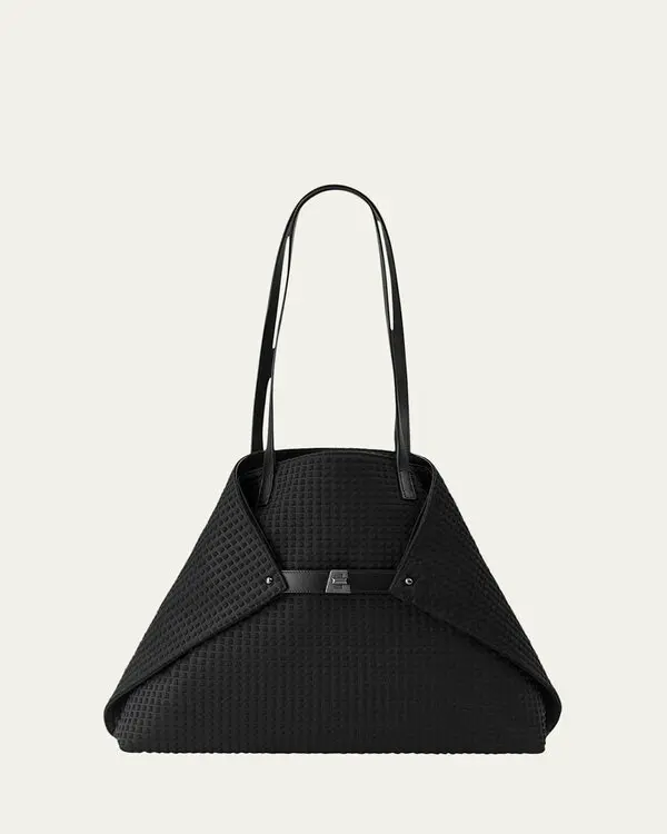 Akris Ai Medium Techno Fabric Shoulder Bag