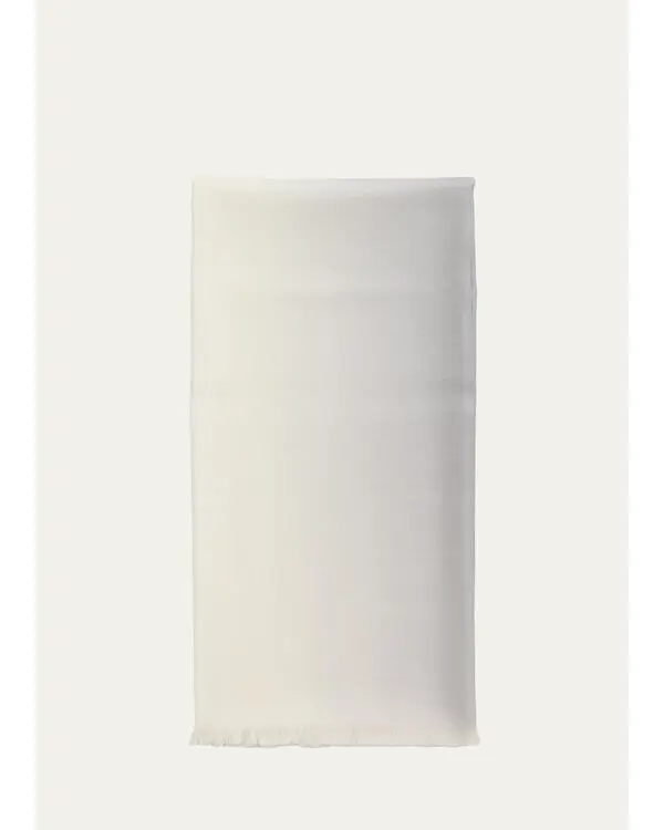 Sofia Cashmere Cashmere Ombre Scarf - Oat/grey
