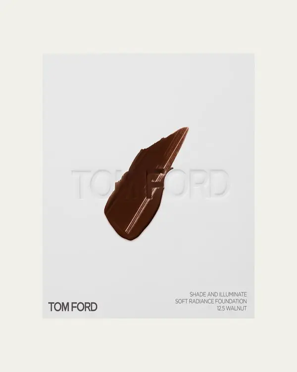 TOM FORD 1 Oz. Shade And Illuminate Soft Radiance Foundation Spf 50 - 12.5 Walnut