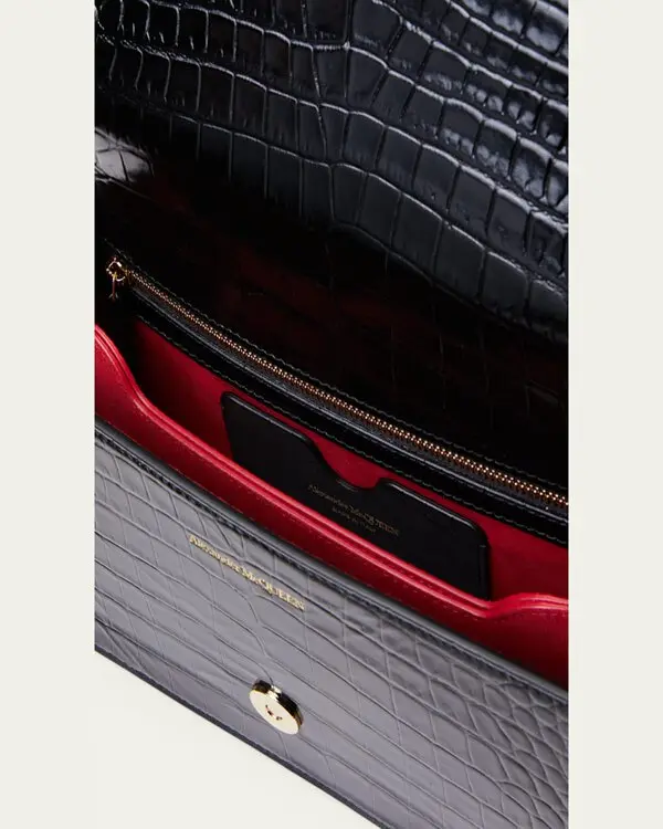 Alexander McQueen Jeweled Satchel Bag