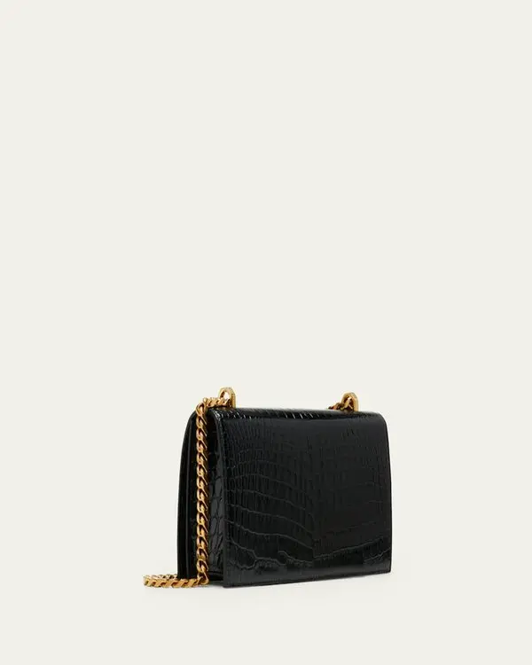 Alexander McQueen Jeweled Satchel Bag