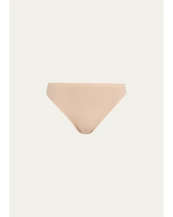 Chantelle Soft Stretch Microfiber Thong - Blush