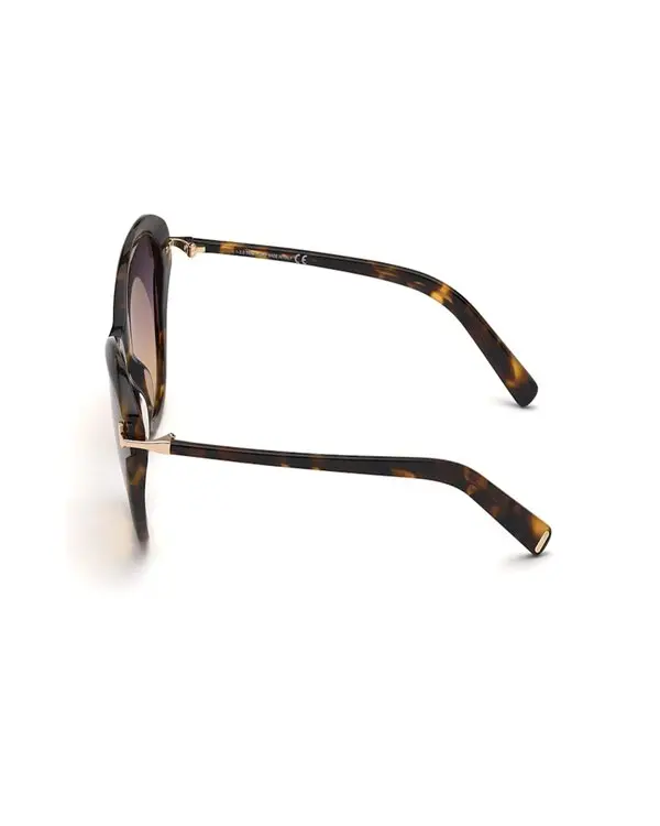 TOM FORD Leigh Cat-eye Sunglasses - Black Smoke