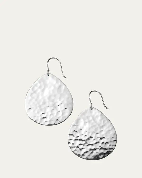 Ippolita Crinkle Teardrop Earrings - Silver