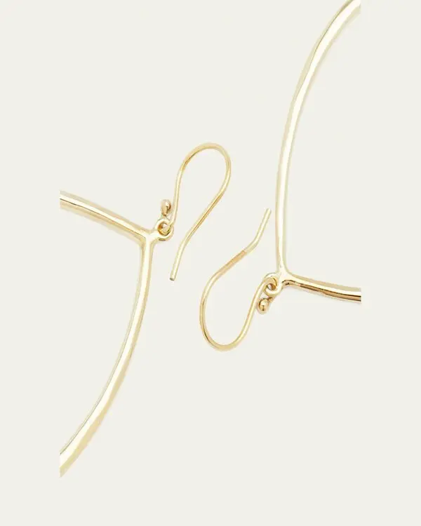 Ippolita Sculpted Open Teardrop Hoop Earrings