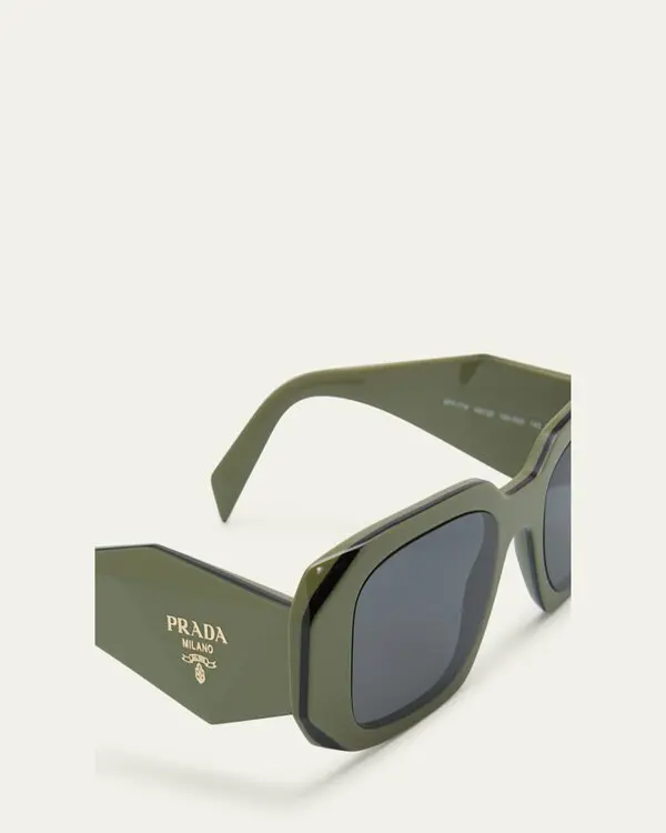 Prada Rectangle Sunglasses - Green