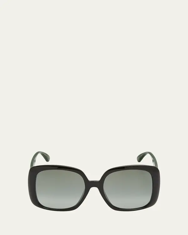 Gucci Square Frame Sunglasses - Black