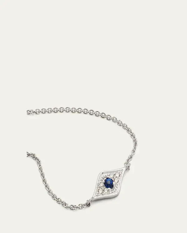 SYDNEY EVAN Mini Diamond Evil Eye Bracelet