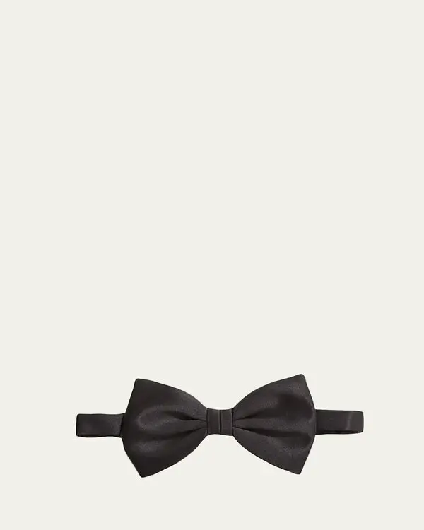 Brioni 8cm Satin Bow Tie
