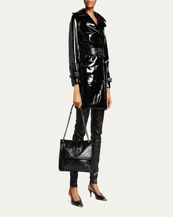 Saint Laurent Niki Large Shoulder Bag - Black