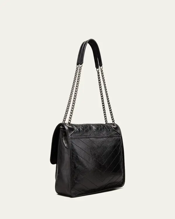Saint Laurent Niki Large Shoulder Bag - Black