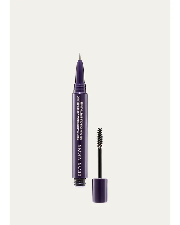 KEVYN AUCOIN True Feather Brow Marker Gel Duo - Ash Blonde