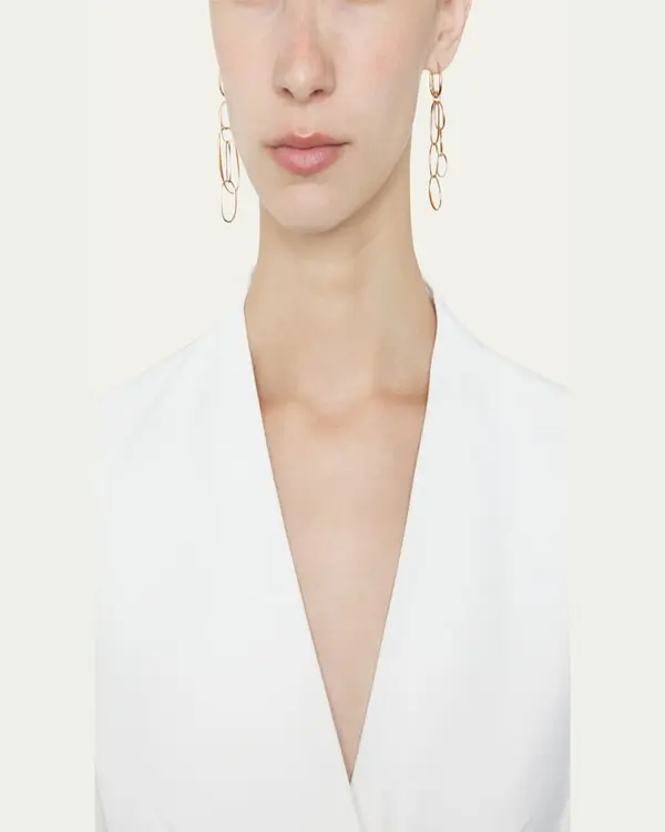 Pomellato Oval-link Dangle Earrings