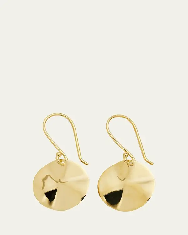 Ippolita Mini Wavy Disc Drop Earrings