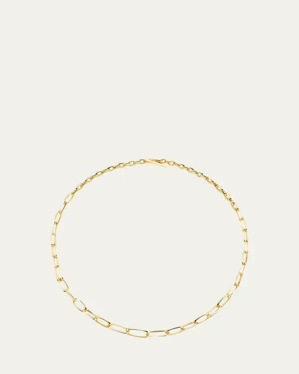 Lizzie Mandler Graduated Knife Edge Oval Link Choker